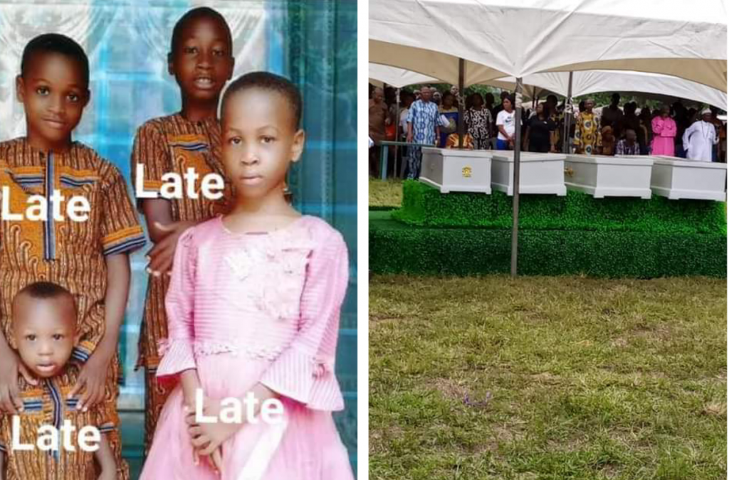Four Children Who Died After Eating Suya Buried in Umuahia – PointBlank